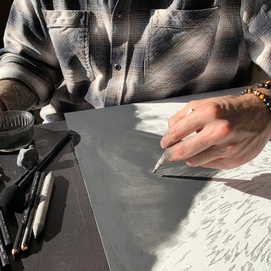 Maxime Thevenet (Skima) - Découvrez les artistes qui utilisent de Conté ...