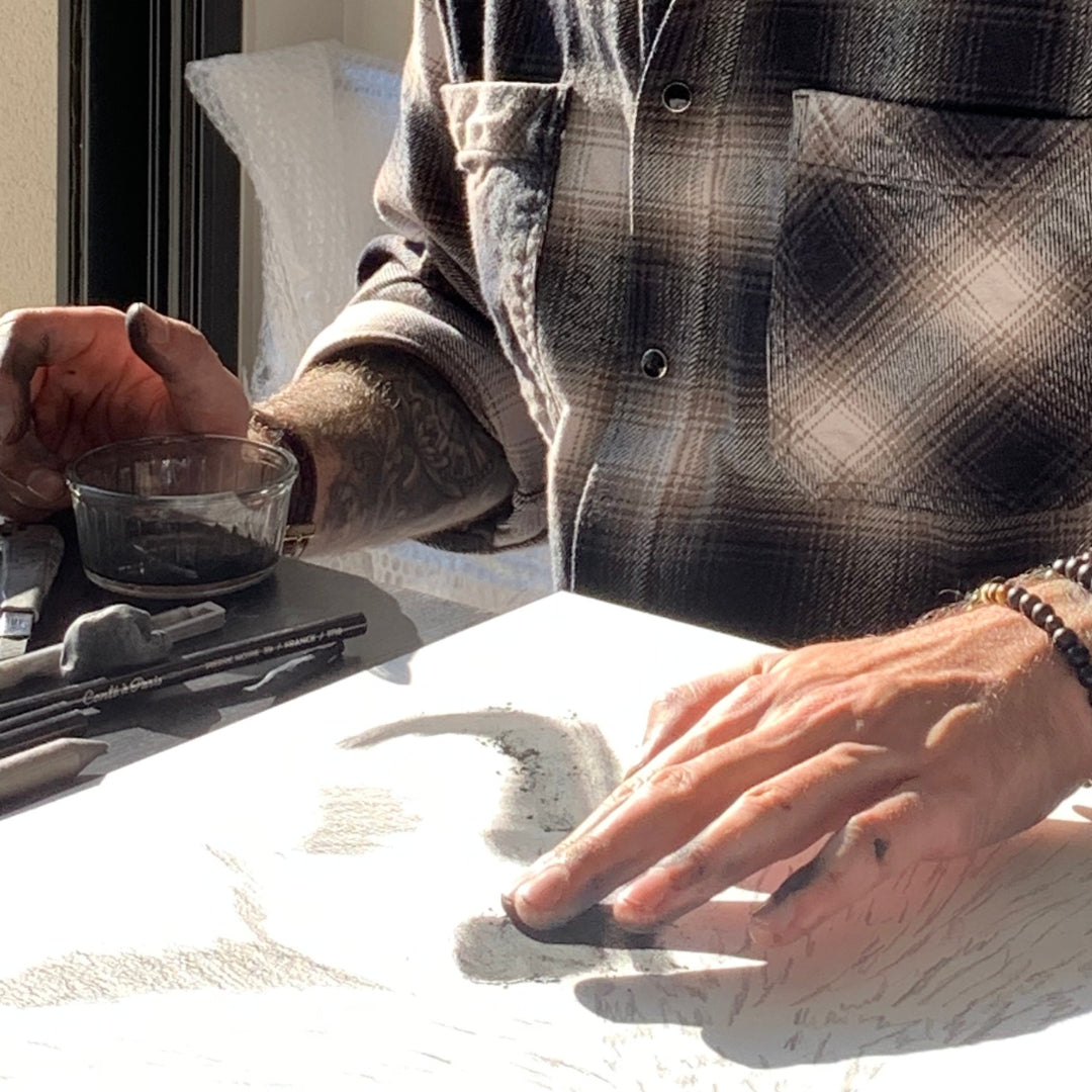 Maxime Thevenet (Skima) - Découvrez les artistes qui utilisent de Conté ...